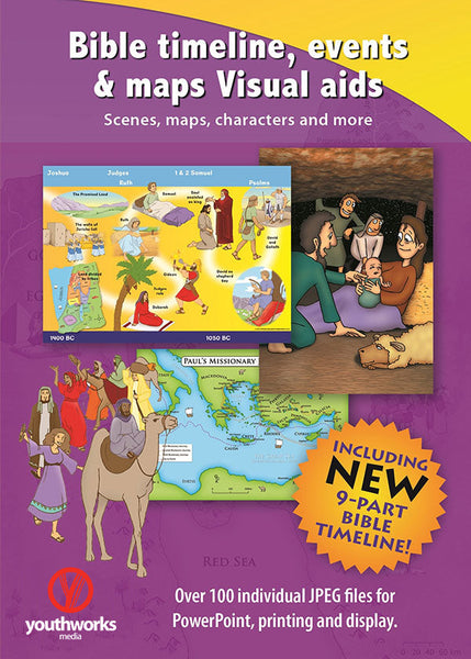 Bible Timeline, Events & Maps Visual aids (Digital) – Youthworks Media UK